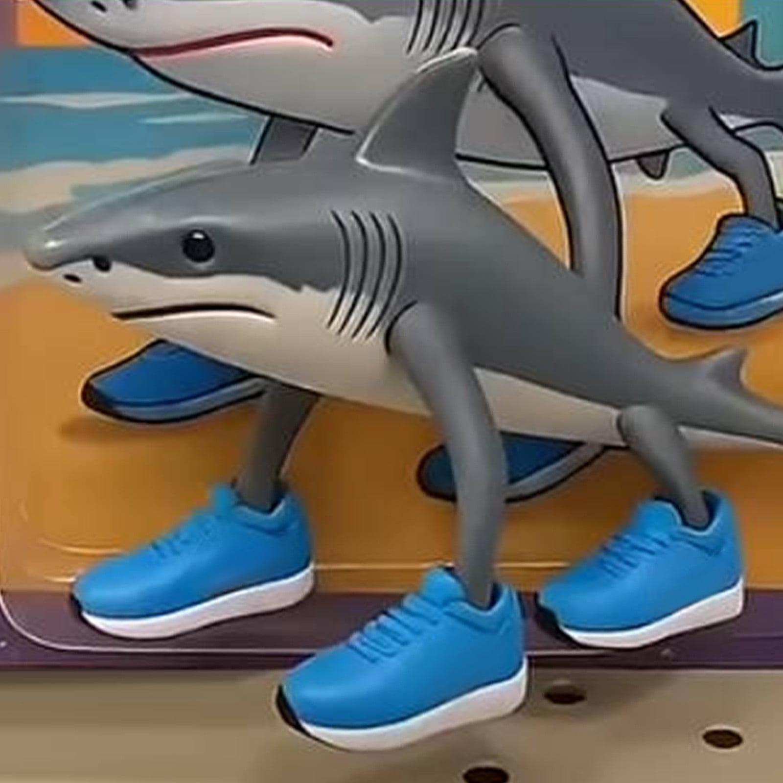 Brainrot 5.9" Shark Doll - TRALALERO TRALALA Meme Toy, Funny Shark with ...