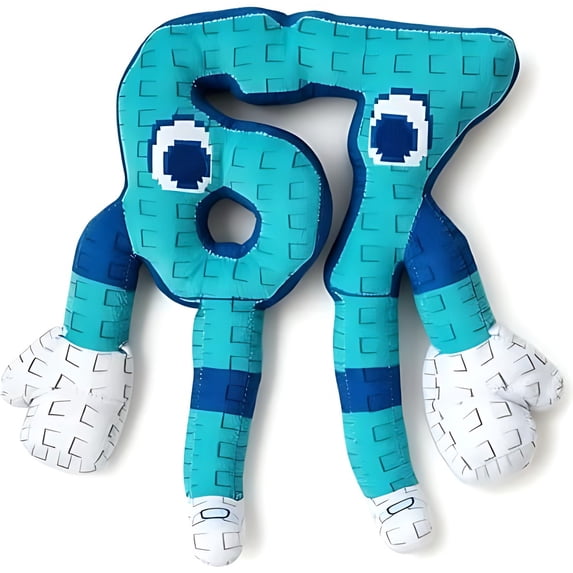 Brainrot 67 Plush Italian Brainrot Six Seven Plush Blue Style (67 Blue ...