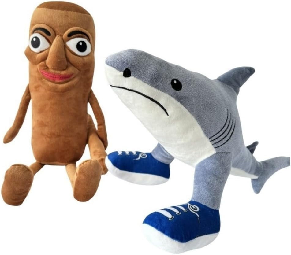 Brainrot AI Animals Plush Toys, Italian Brainrot Tralalero Tralala and Tung Tung Tung Sahur ...