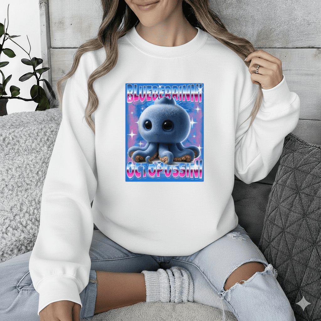 Brainrot Humor Internet Culture Trend Funny Meme Inspired Casual ...