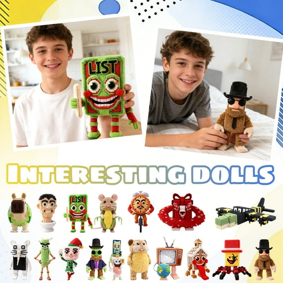 Brainrot Toys - Steal a Brainrot Game Character Collectible,Super Soft ...