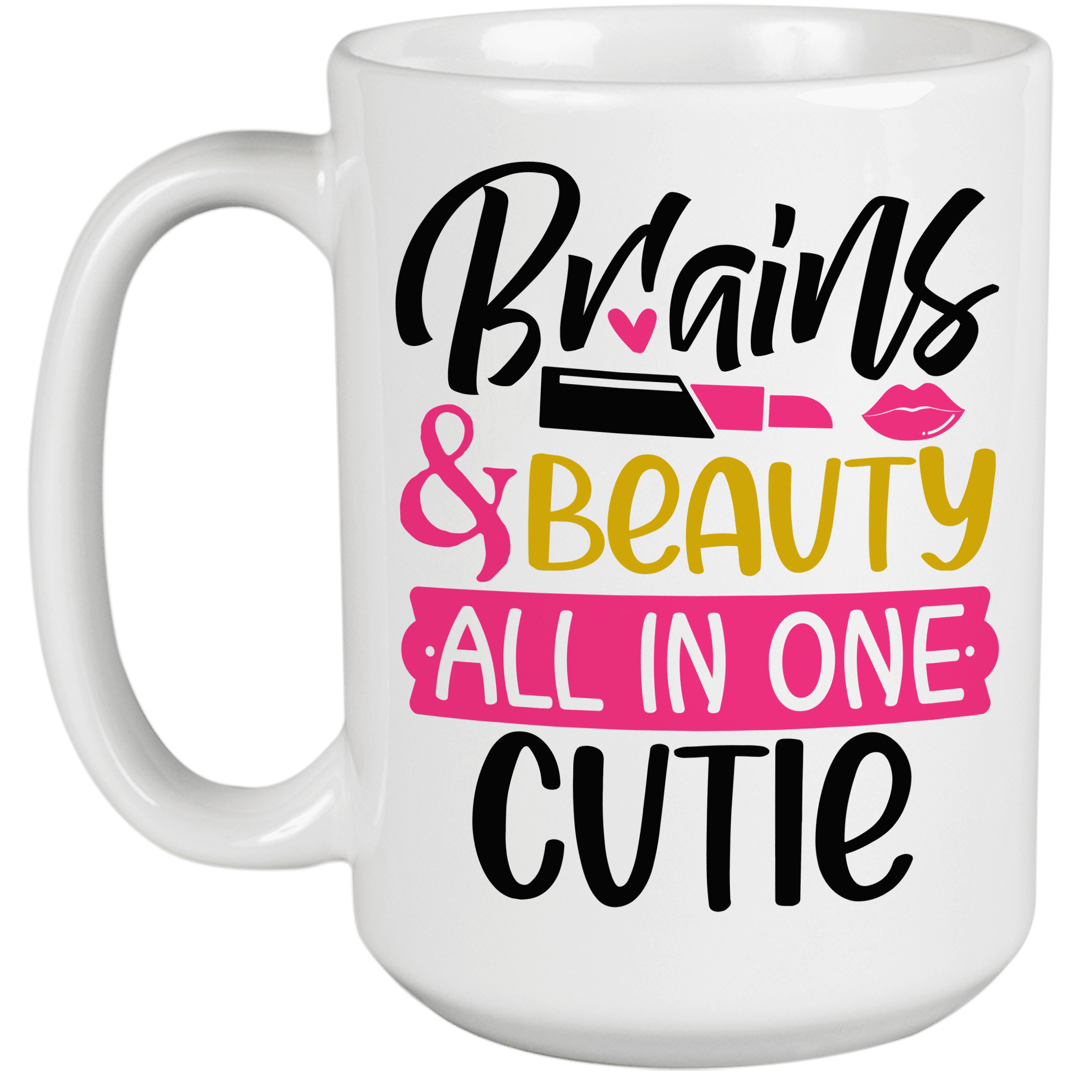 Brains & Beauty, All in One Cutie - Beauty Themed Merch for Makeup ...