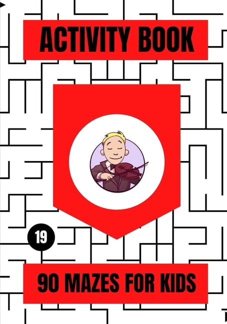 Brainstorm Activity Book: 90 Mazes for Kids, Book 19, (Paperback ...