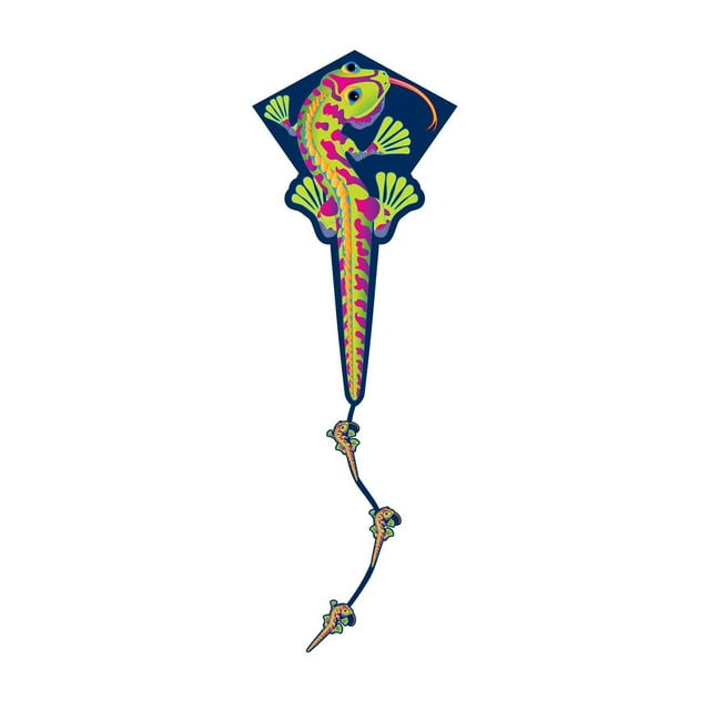 Brainstorm Deluxe Gecko 26" Nylon Diamond Kite - Walmart.com