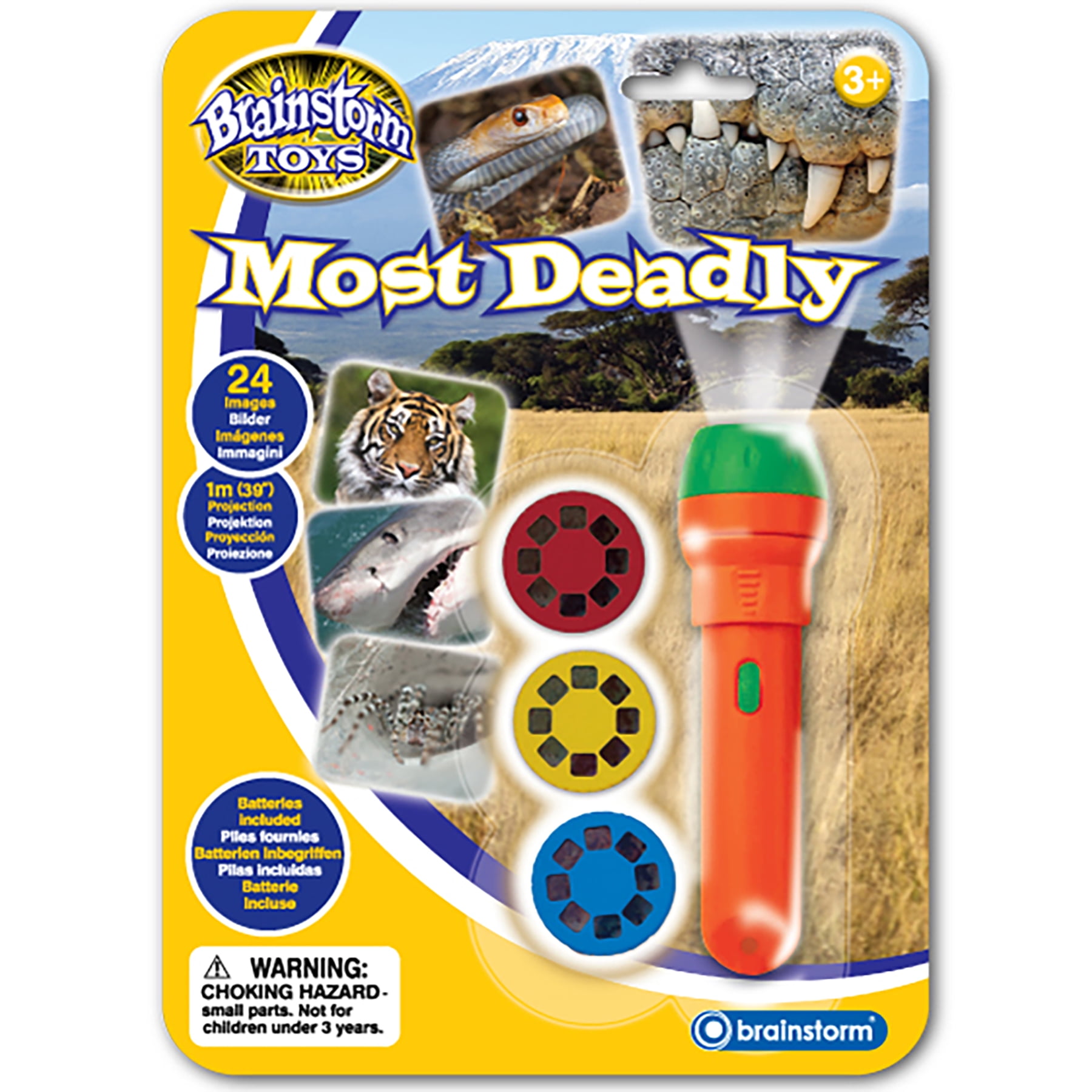 Brainstorm Toys Most Deadly Flashlight and Projector - Walmart.com