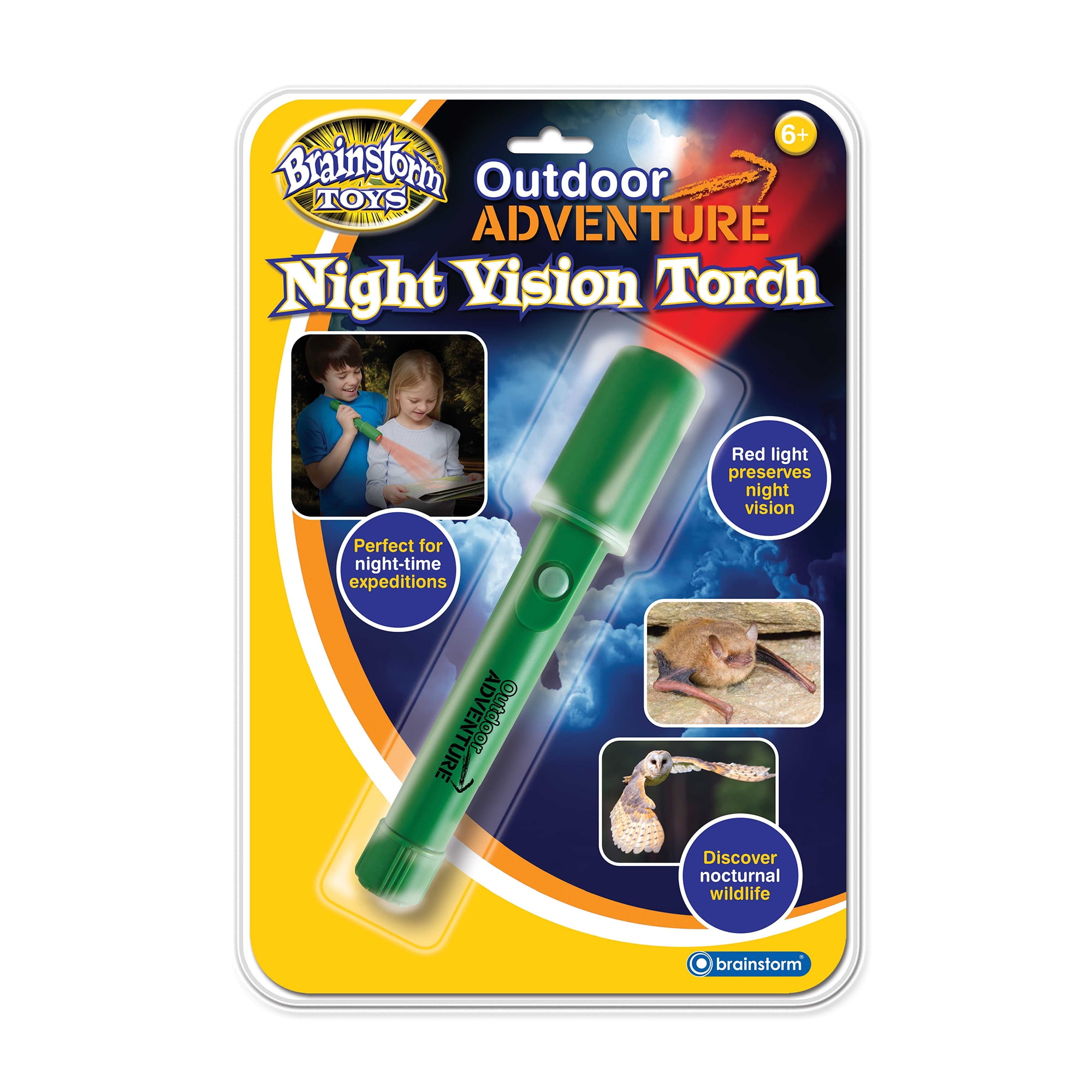 Brainstorm Toys Outdoor Adventure Night Vision Flashlight Torch ...