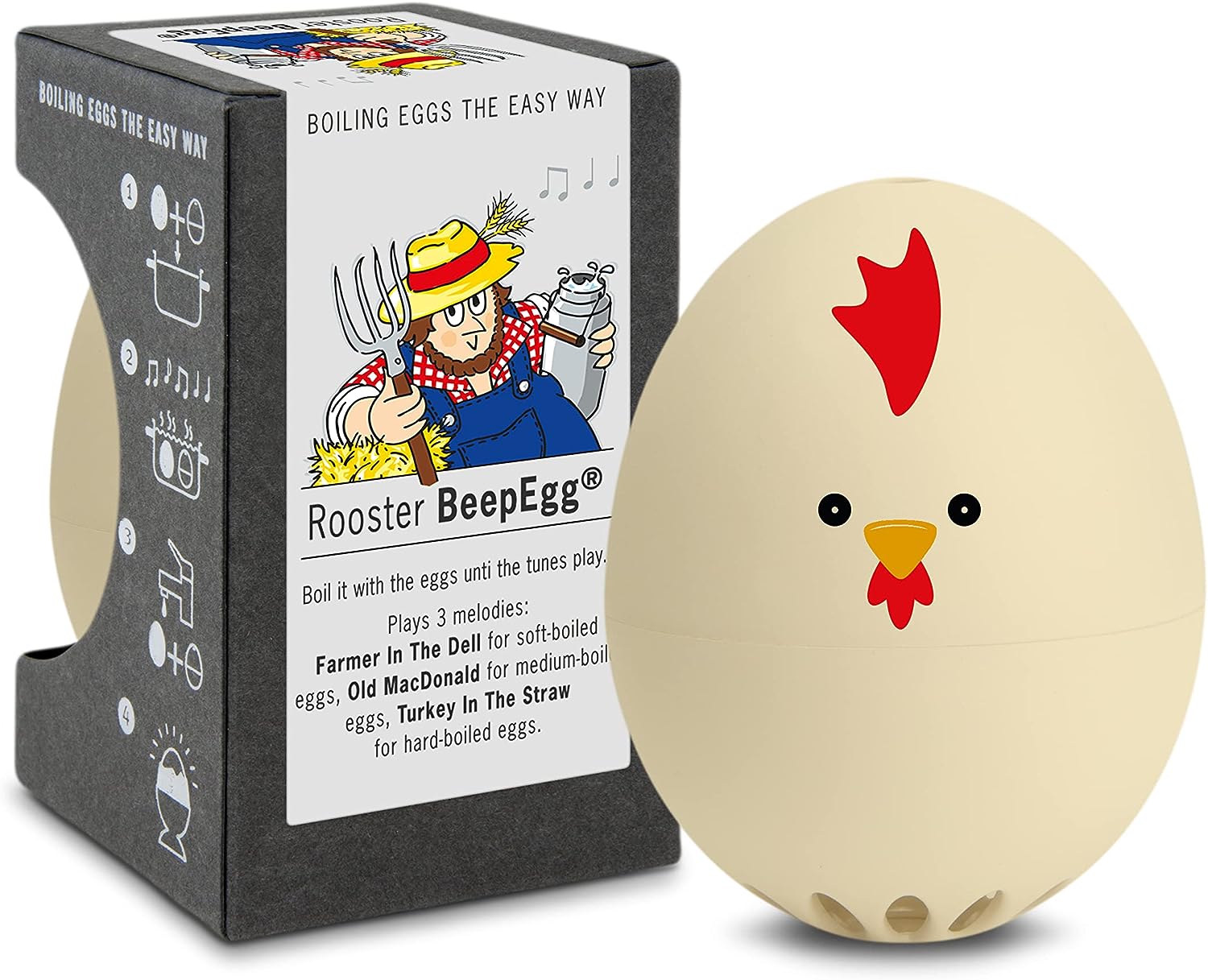 Brainstream Rooster Beepegg Egg Timer - Walmart.com