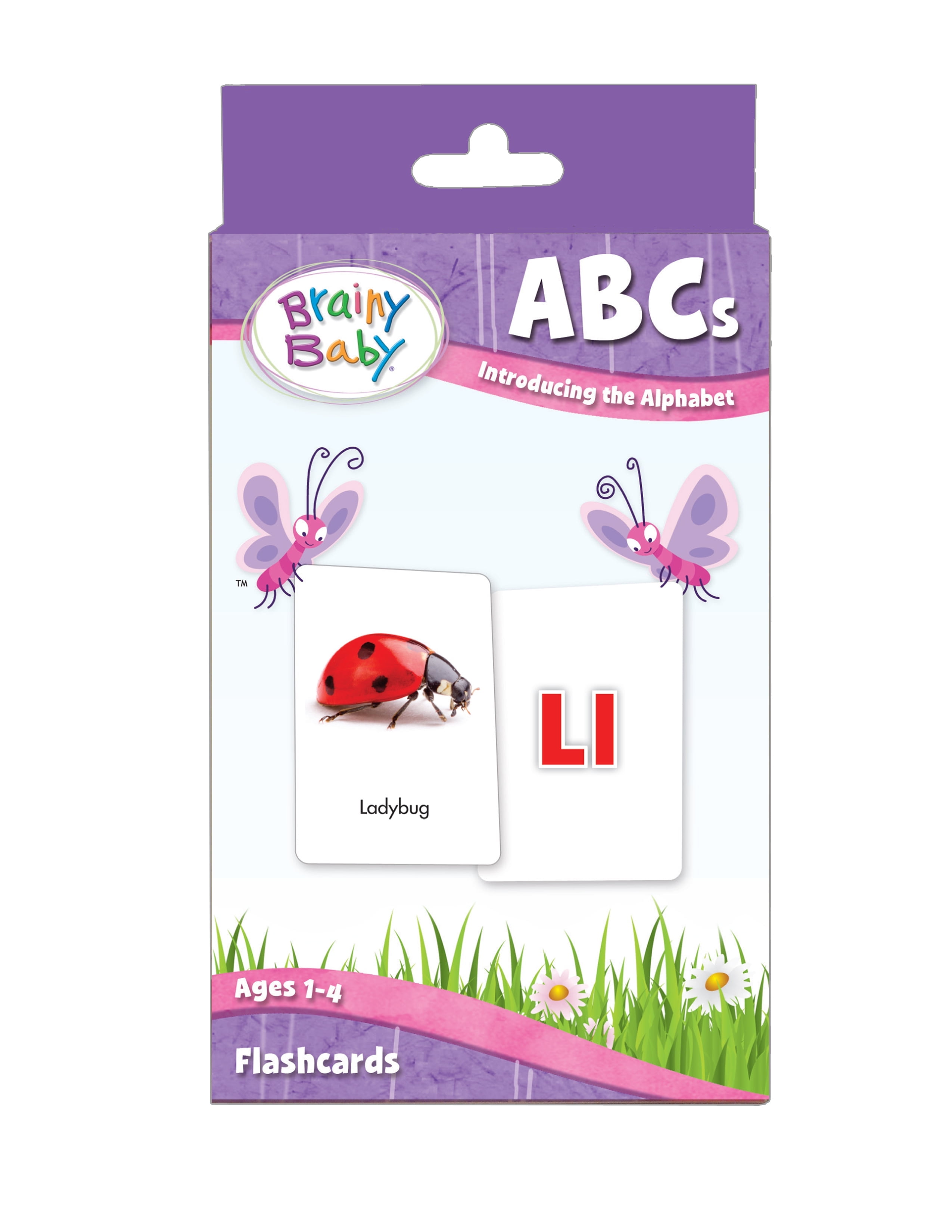 Brainy Baby ABCs Flashcards: Introducing the Alphabet Deluxe Edition ...