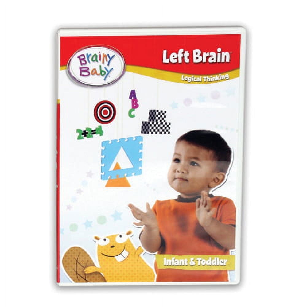 Brainy Baby Left Brain : Logical Thinking DVD - Walmart.com