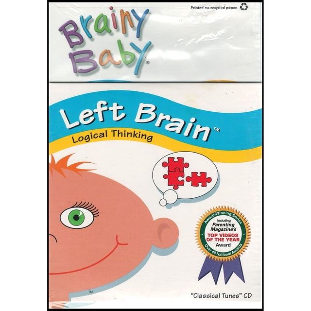 Brainy Baby: Left Brain - Logical Thinking (DVD) - Walmart Business ...