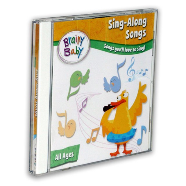 Brainy Baby Sing-Along Songs Children's Music CD - Walmart.com