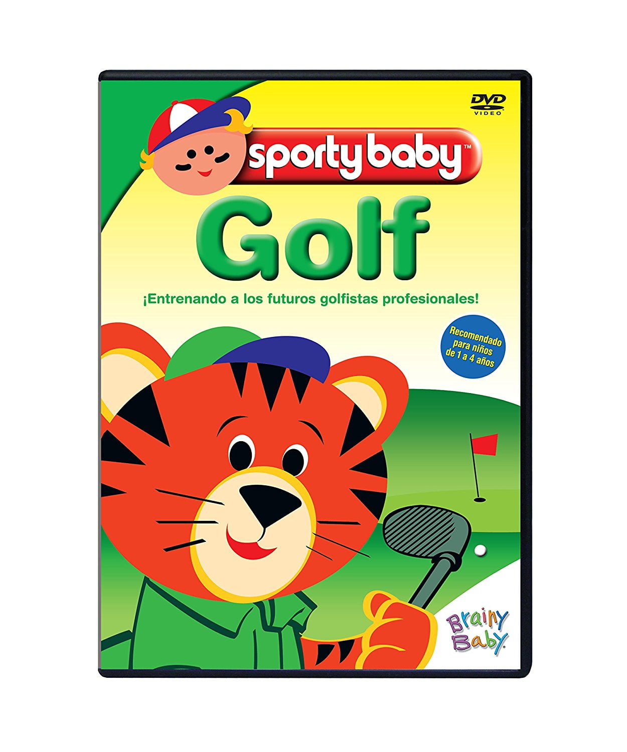 Brainy Baby Sporty Baby Golf DVD: Golf Basics for Preschool and ...