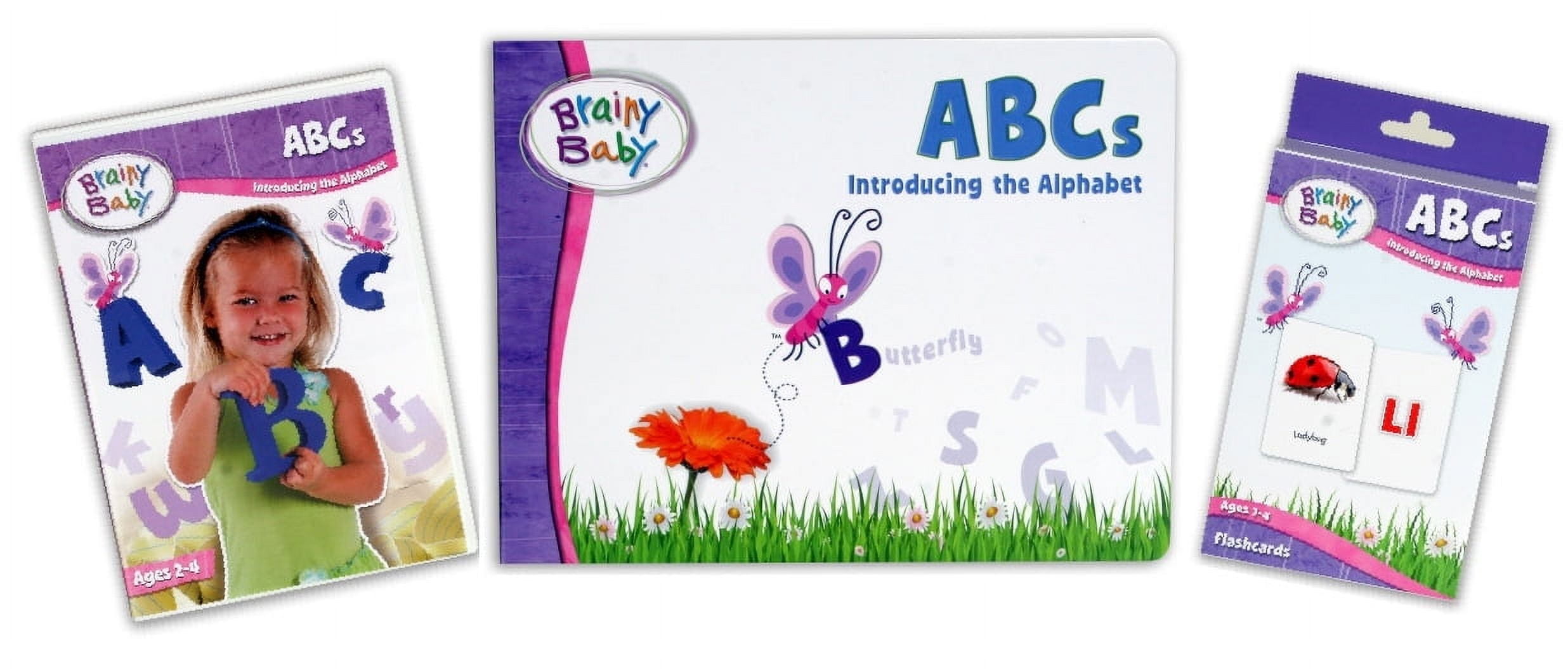 Brainy Baby Teach Your Child ABCs : Introducing the Alphabet Board Book ...