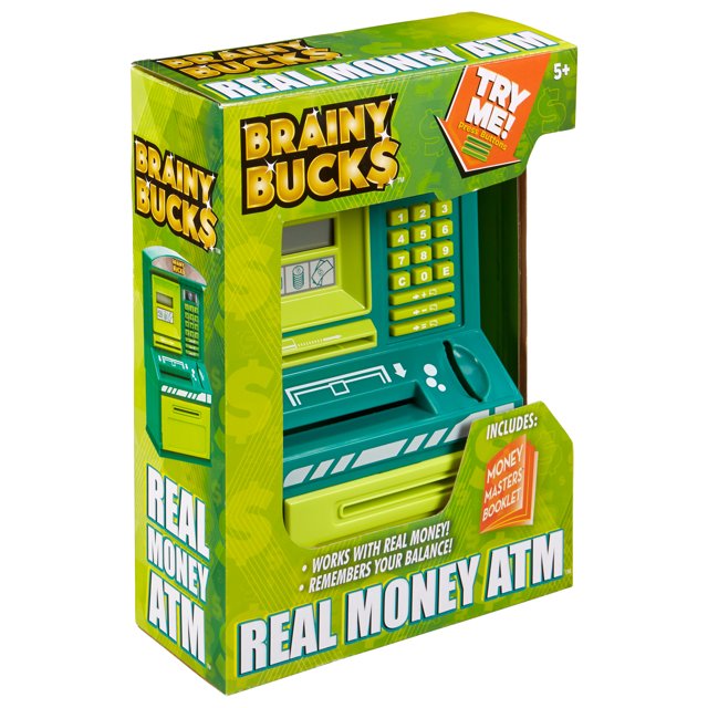 Brainy Bucks Real Money ATM- - Walmart.com