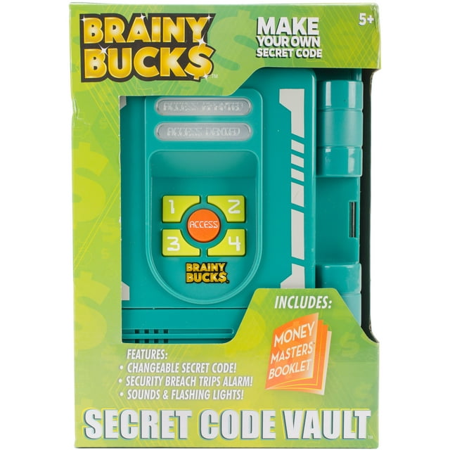 Brainy Bucks Secret PIN Vault - Walmart.com