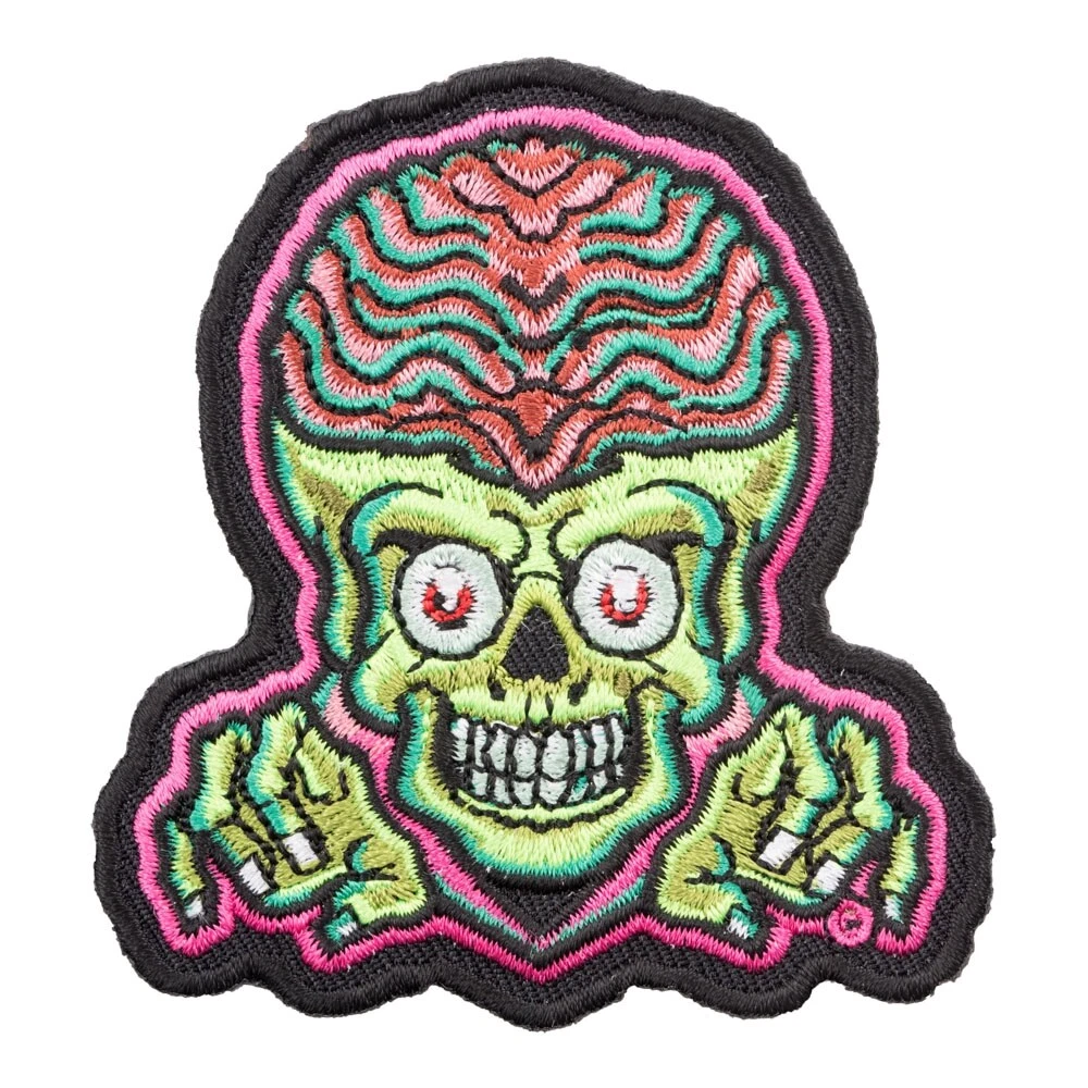 Brainy Head Green Alien Patch, Sci-Fi Alien Patches - Walmart.com