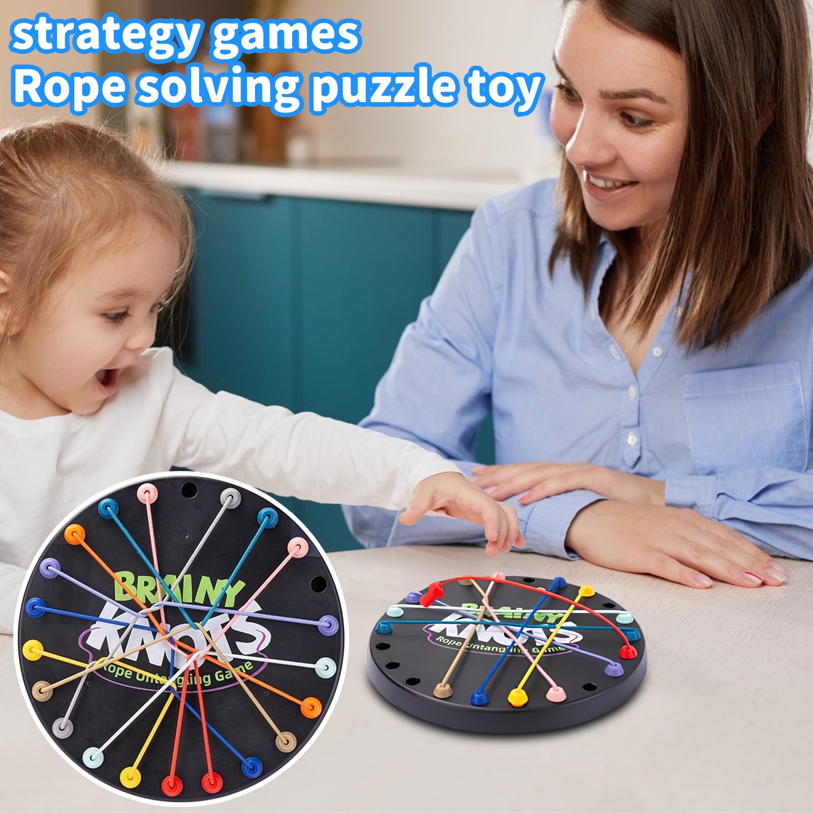 Brainy Knots Rope Untangling Game – Fun and Engaging Puzzle Challenge ...
