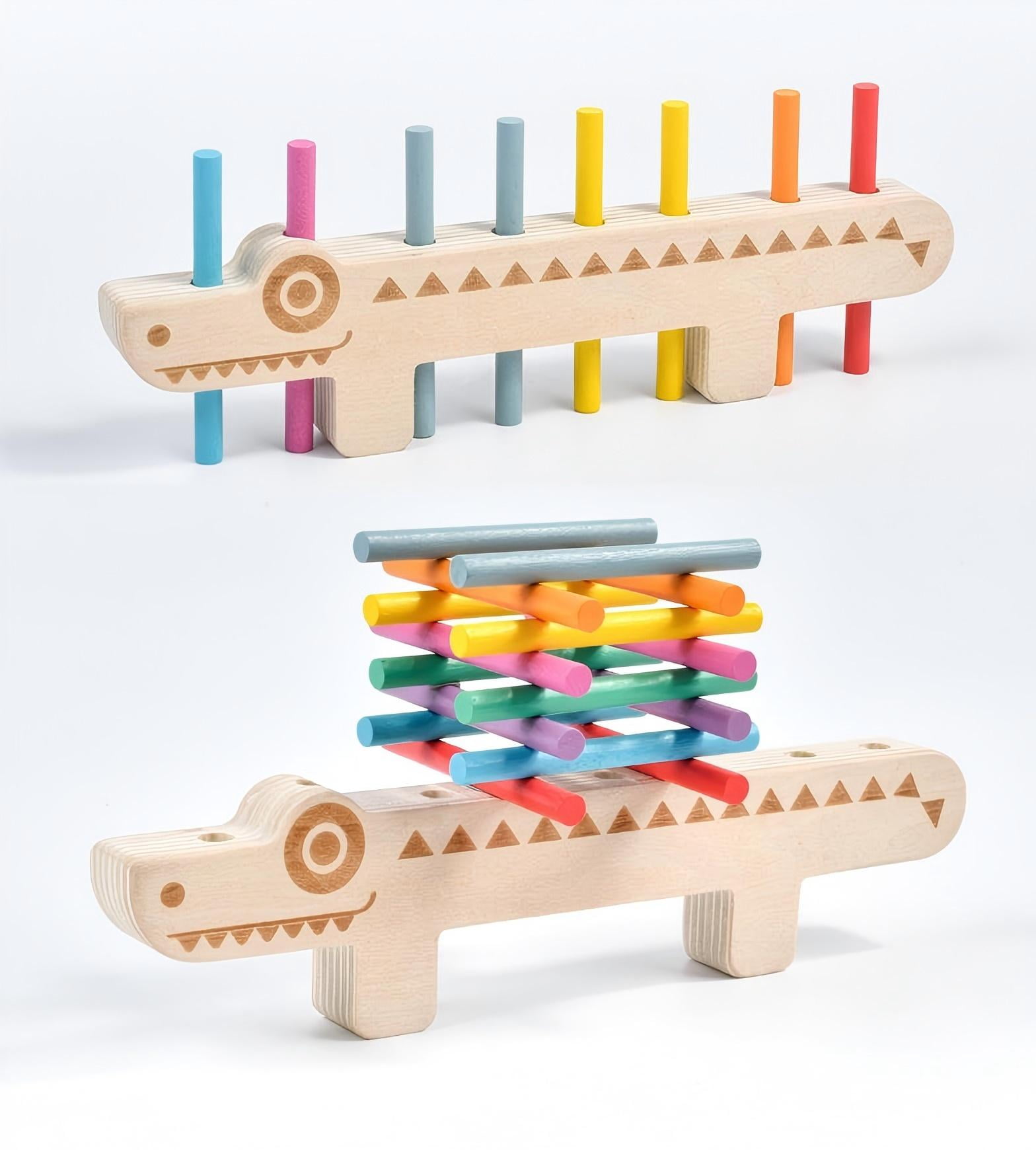 Brainybites Garden Saved,Montessori Fishbone Fine Motor Skills Toy for ...