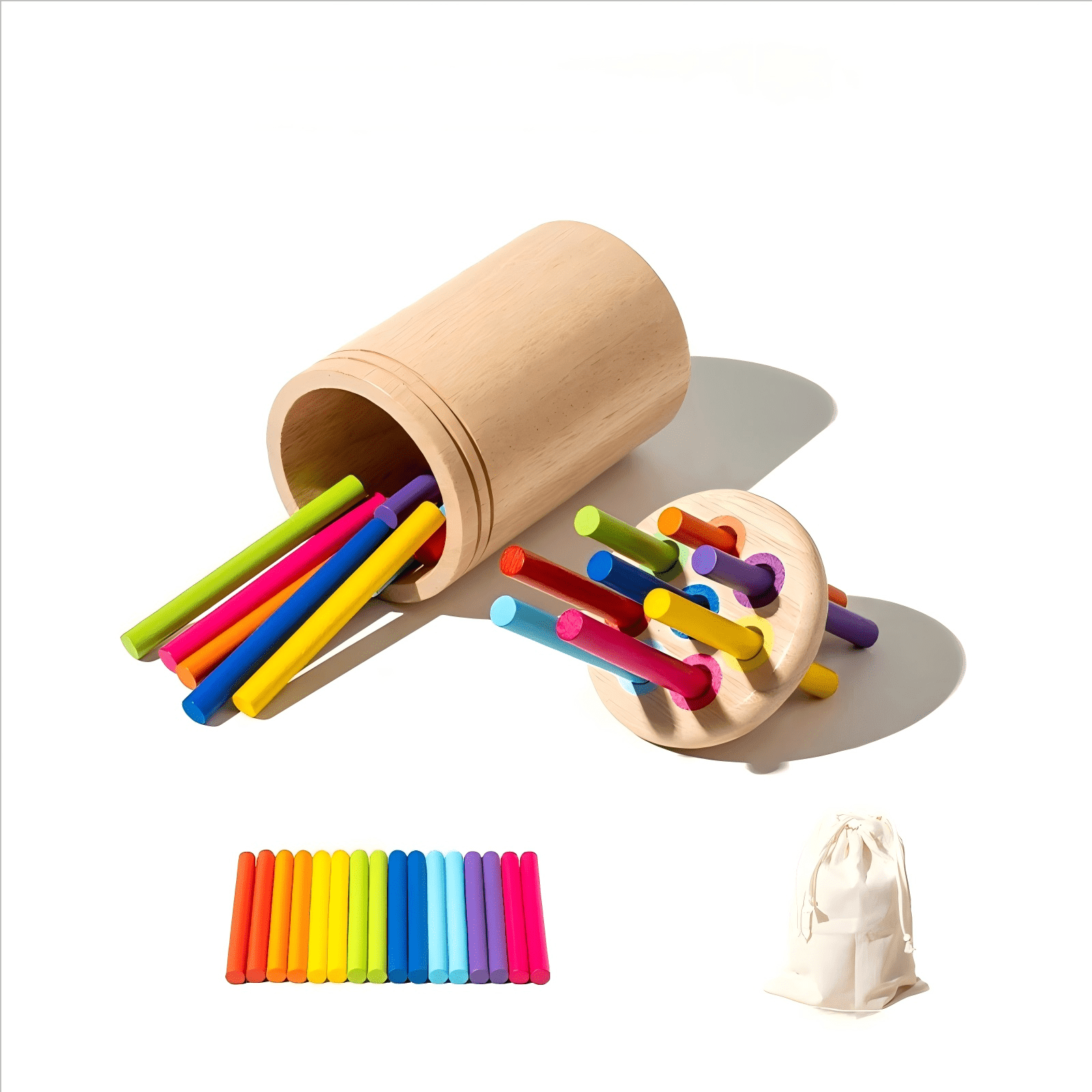 Brainybites Toys Clearance.Wooden Learning Color Sorting Toys for ...