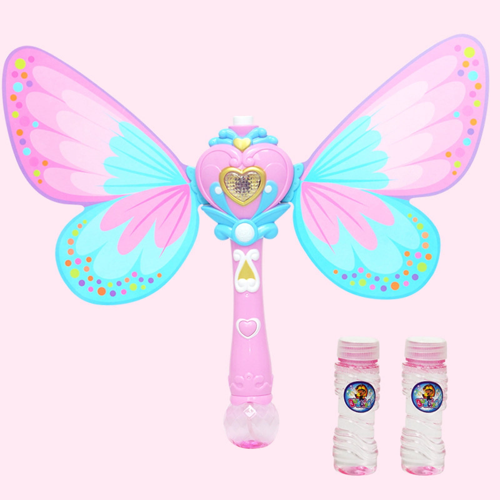 Brainybuger Bubble Blower Bubble G-u-n with 100ml Bubble Liquid ...