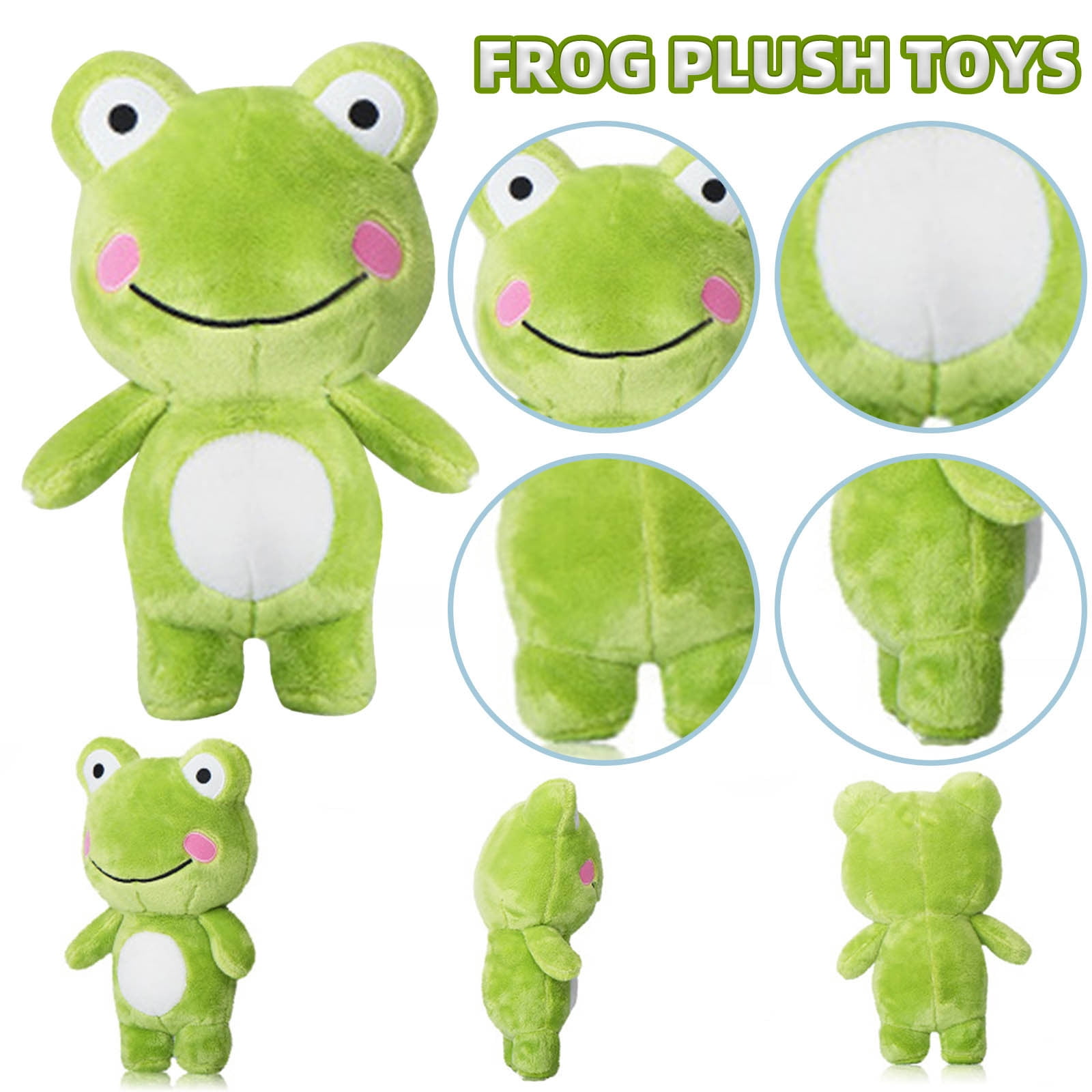 Brainybuger Collection Frog Cub Stuffed Animal Soft Toy for Kids Ages 5 ...