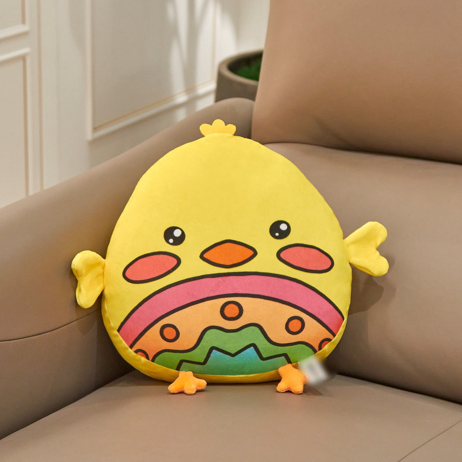 Brainybuger The Original Reversible Chicken Plushie Stuffed Animal Soft ...