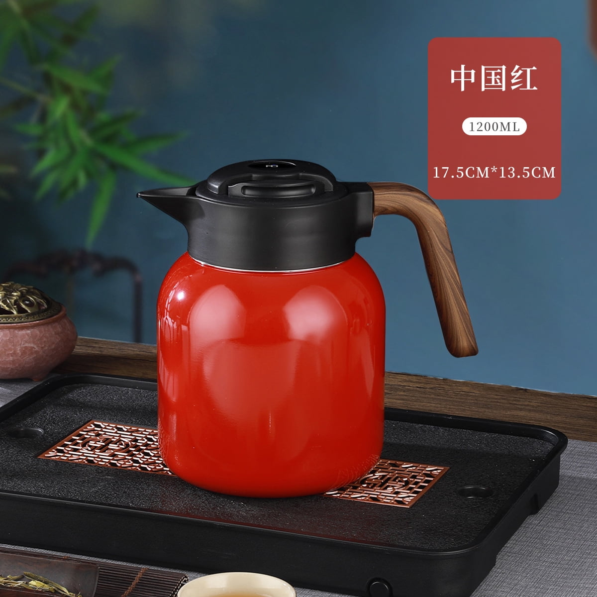 Braised Teapot 316 Stainless Steel Braised Large Capacity Thermal Insulation Kettle Tea Making ...