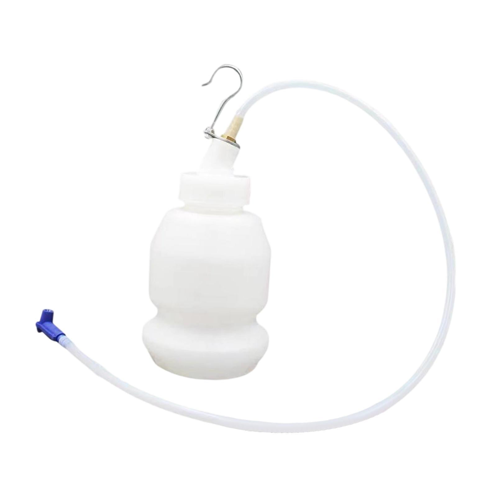 Brake Bleeder Bottle Fluid Bleeding Canister Oil Change Kit Sturdy PP ...