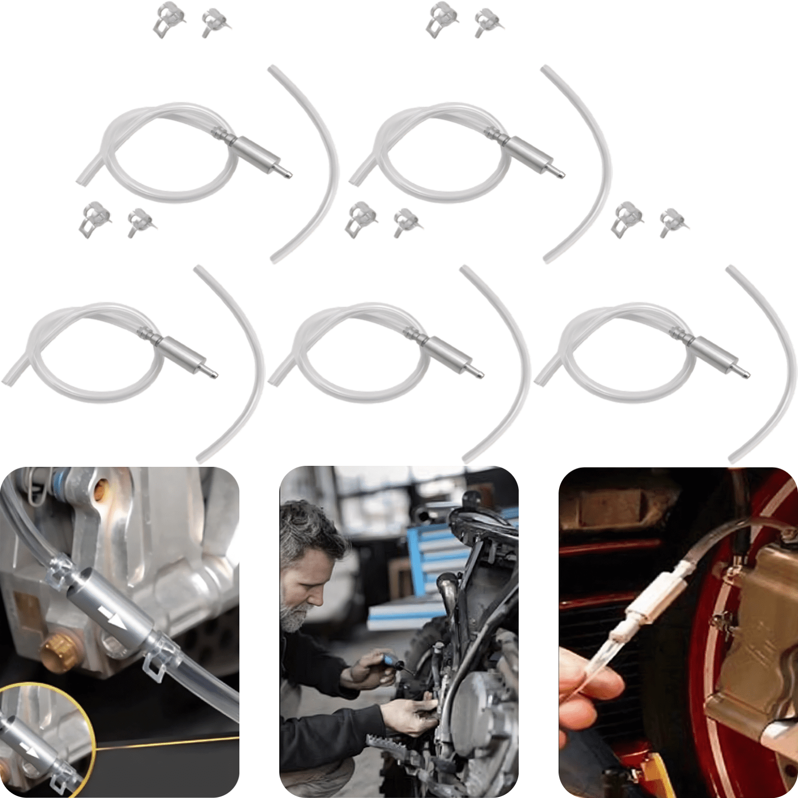 Brake Bleeder Hose One Way Check Valve, Brake Bleeder, One Way Check ...