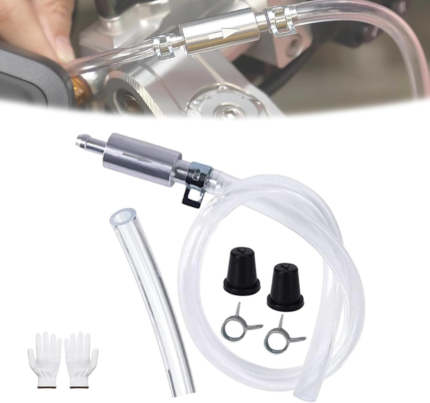 Brake Bleeder Hose One Way Check Valve,One Way Brake Bleeder Valve ...