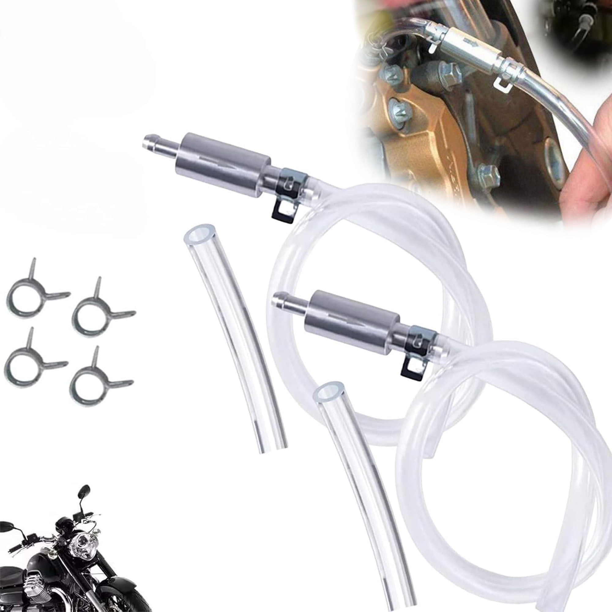 Brake Bleeder Hose One Way Check Valve, Tasutterr Brake Bleeder, One ...