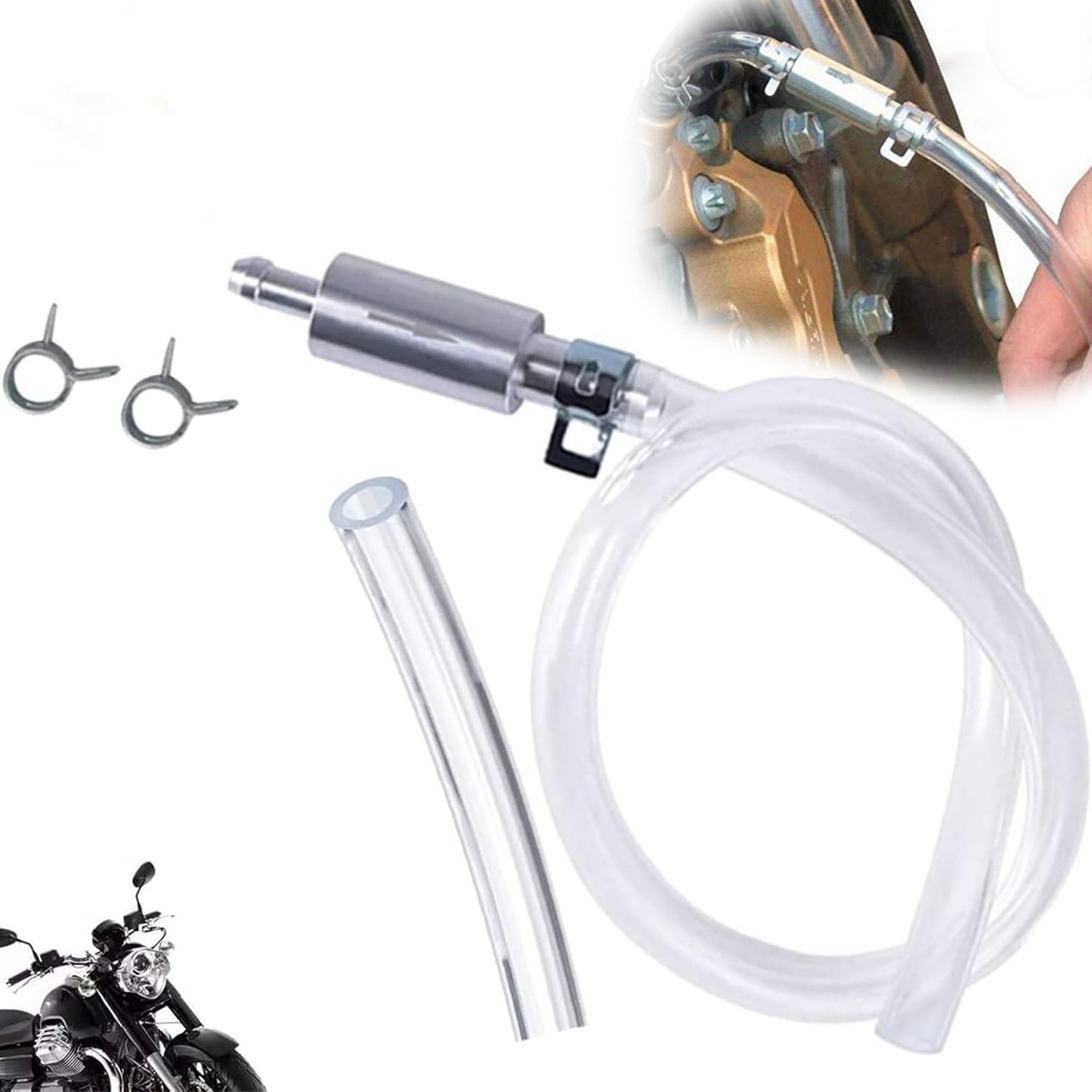 Brake Bleeder Hose One Way Check Valve, Tasutterr Brake Bleeder, One ...