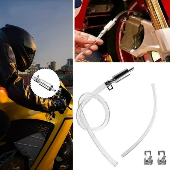 Brake Bleeder Hose-One Way Check Valve Tube Bleeding Tool Kit, 8 Inch ...