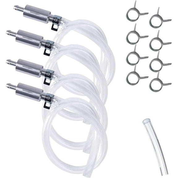 Brake Bleeder Hose - One Way Check Valve Tube Bleeding Tool Kit for ...