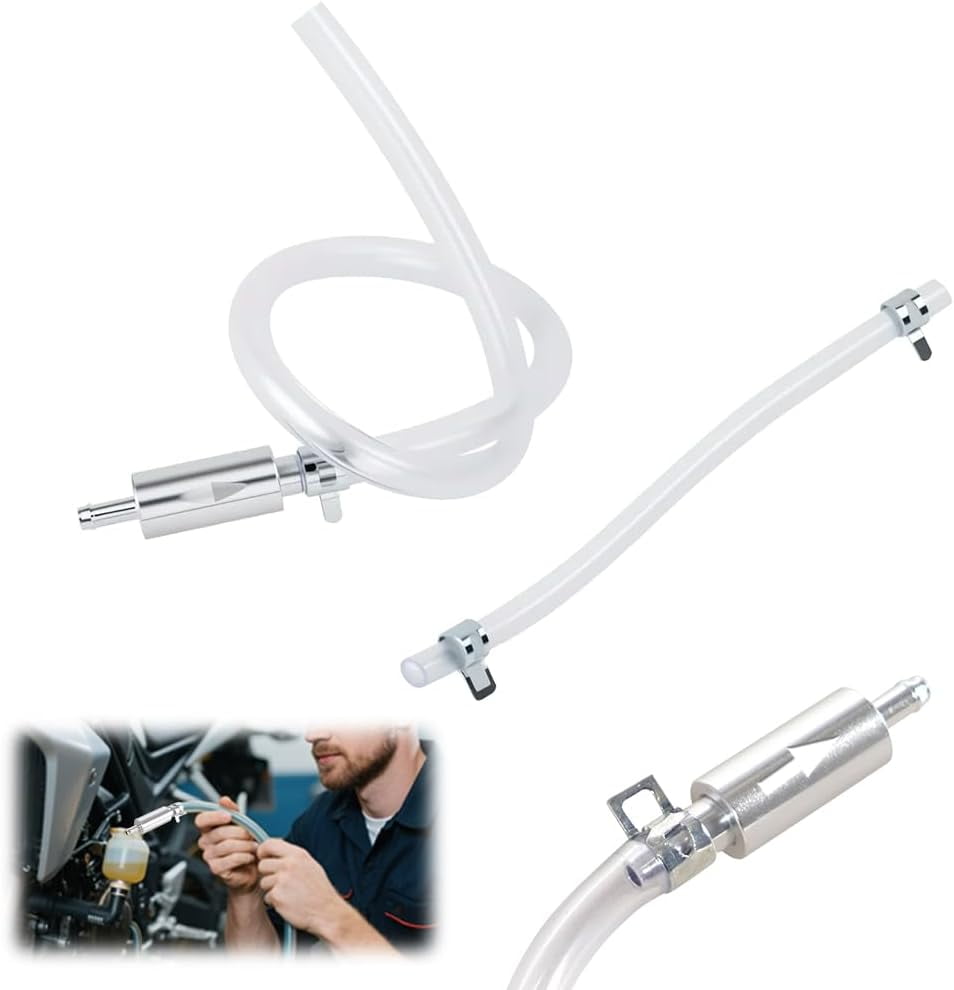 Brake Bleeder Hose,One Way Check Valve Tube Bleeding Tool Kit for Car ...