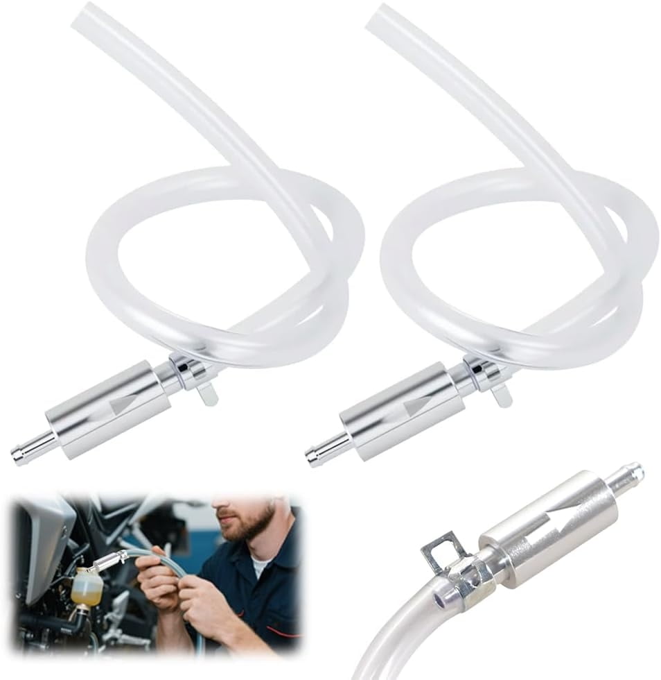Brake Bleeder Hose,One Way Check Valve Tube Bleeding Tool Kit for Car ...