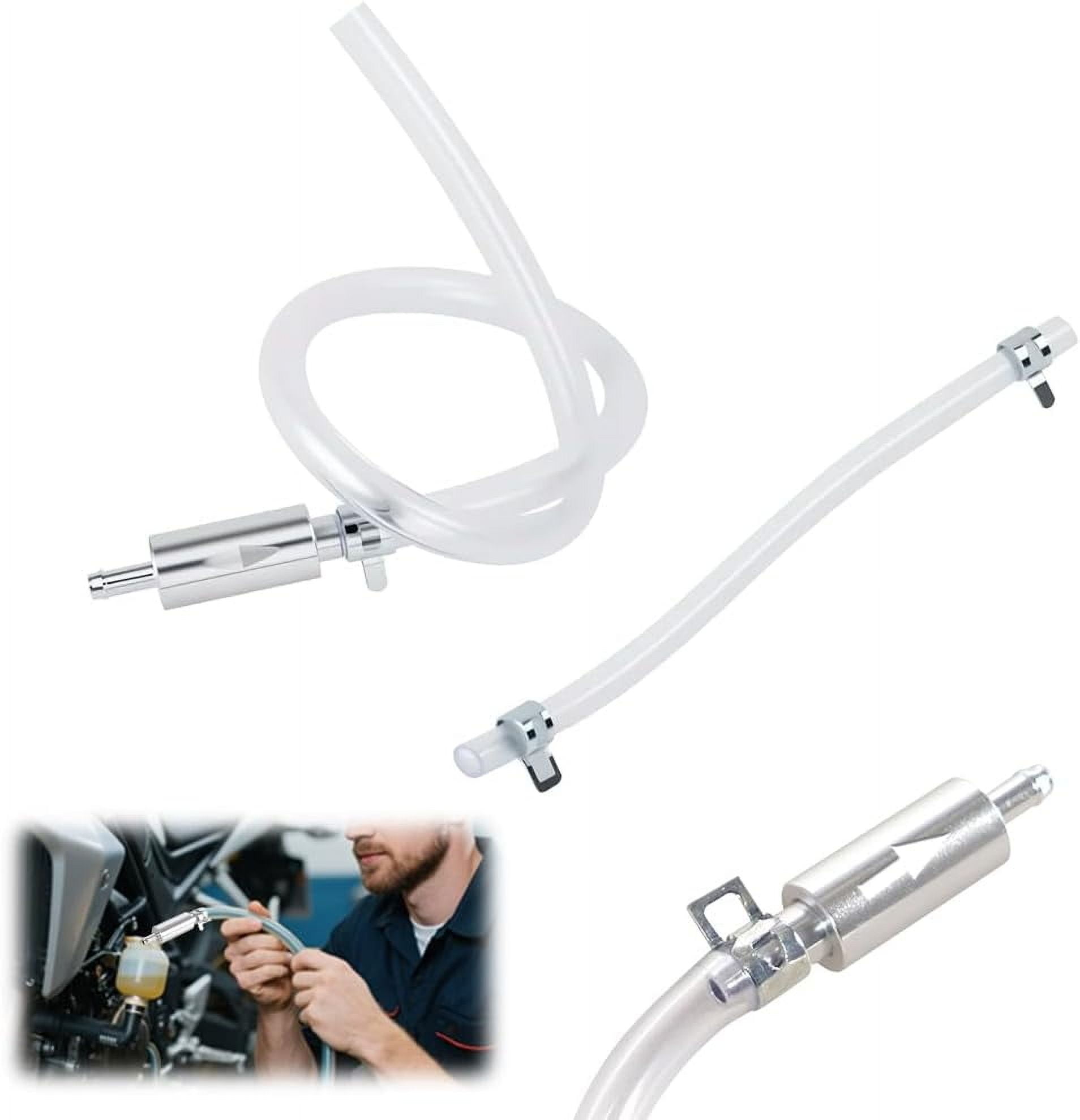 Brake Bleeder Hose,One Way Check Valve Tube Bleeding Tool Kit for Car ...