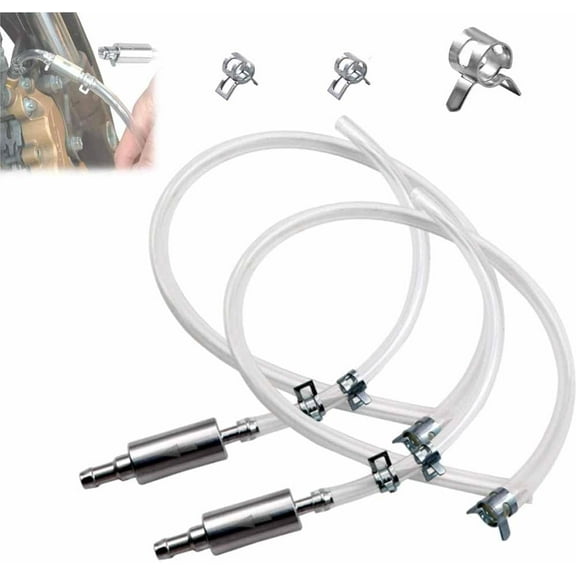 One Way Check Brake Bleeder Hose Kit Universal Hydraulic System ...
