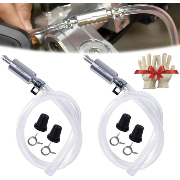 Brake Bleeder Hose One Way Check Valve Tube Bleeding Tool Kit for ...