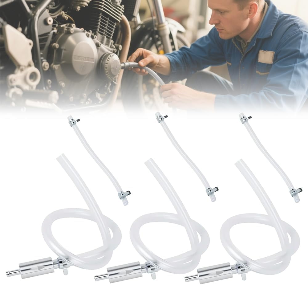 Brake Bleeder Hose,One Way Check Valve Tube Bleeding Tool Kit Universal ...