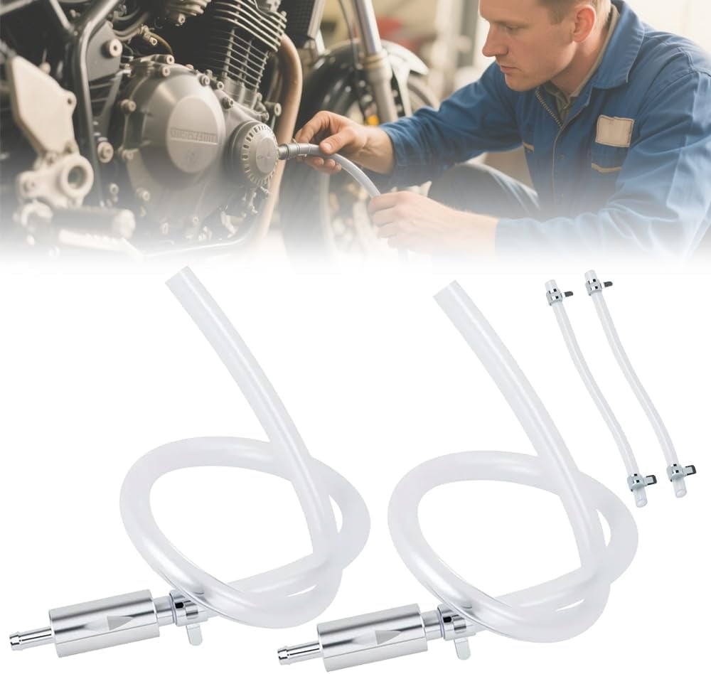 Brake Bleeder Hose,One Way Check Valve Tube Bleeding Tool Kit Universal ...