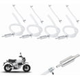 Brake Bleeder Hose Set with One-Way Check Valve, 6mm for Motorcycle and ...