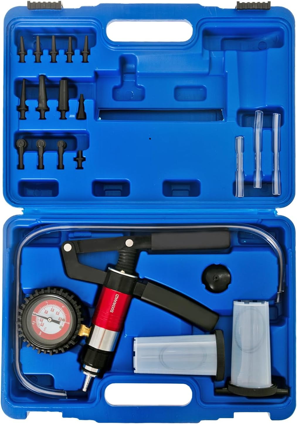 Brake Bleeder Kit Hand Held 2 in 1 Brake Bleeder Vacuum Pump Kit One ...