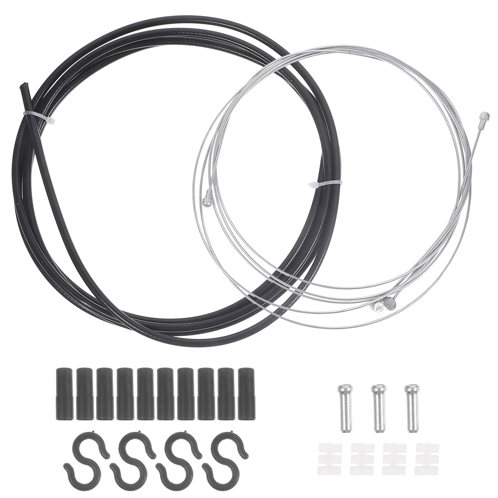 WRISTBIQUE Mountain Bike Brake Line Mountain Bike Shift Cables Black 1 ...