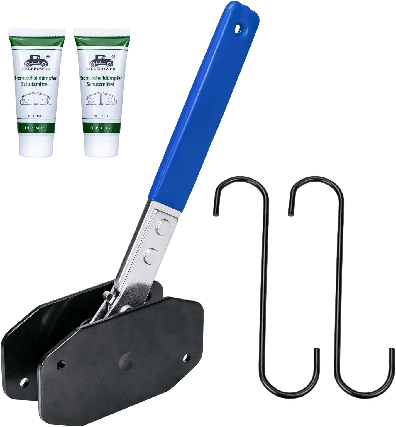 Brake Caliper Compression Tool with 2 Brake Caliper Hooks, 2 Brake Disc ...