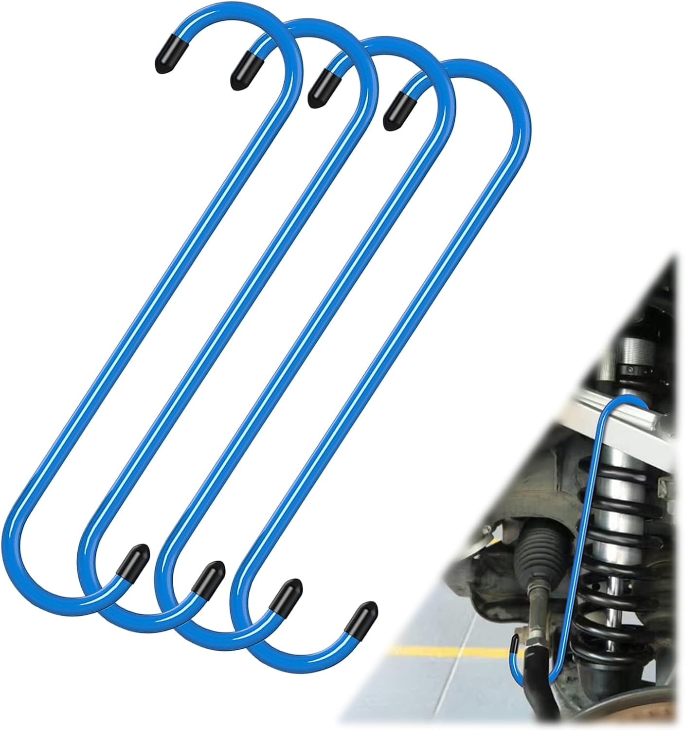 Brake Caliper Hanger Caliper Hangers Hooks with Rubber Tips, Durable ...