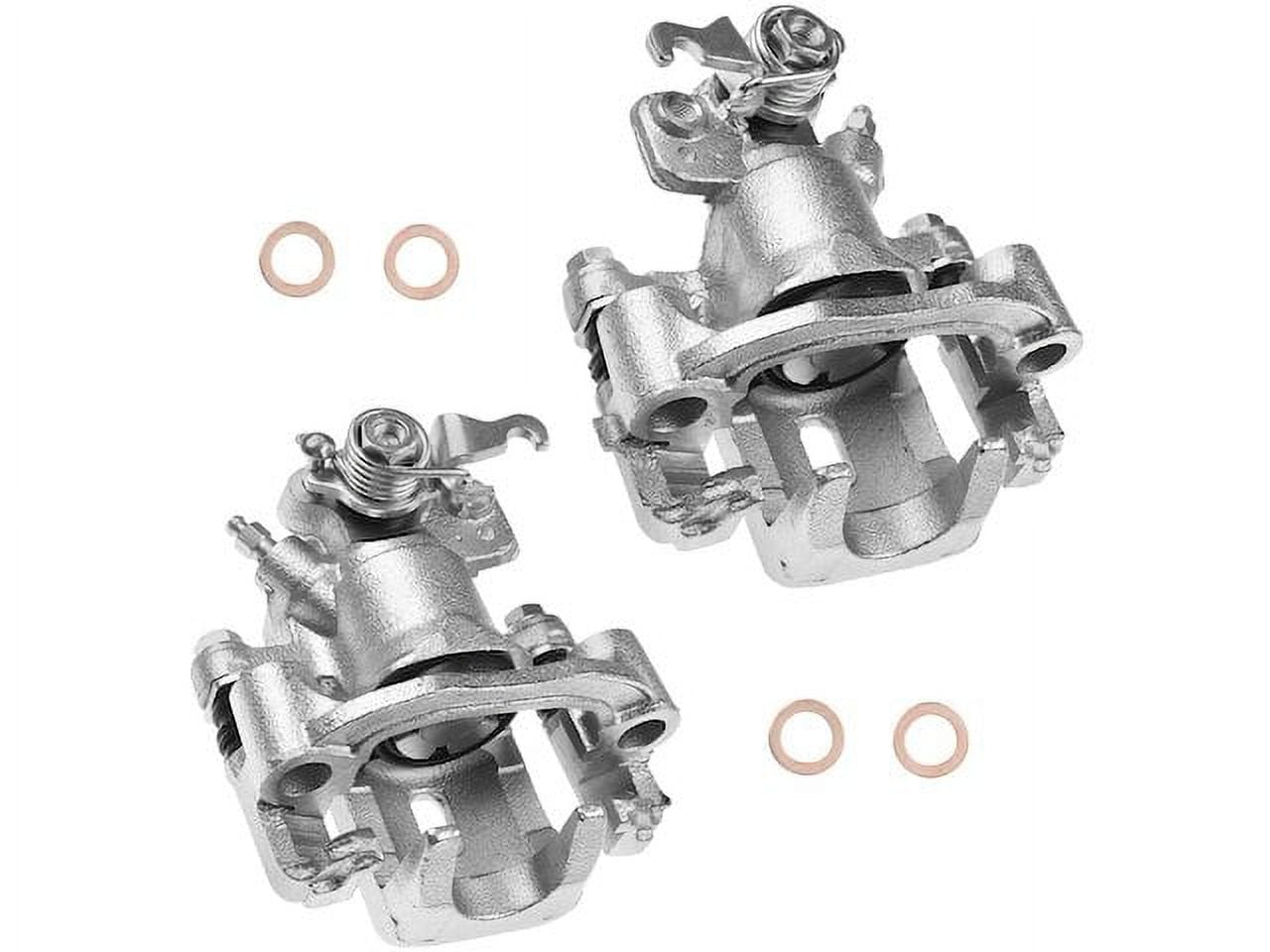 Brake Caliper Set 2 - Compatible with 1995 - 1998 Nissan 240SX 2.4L 4 ...