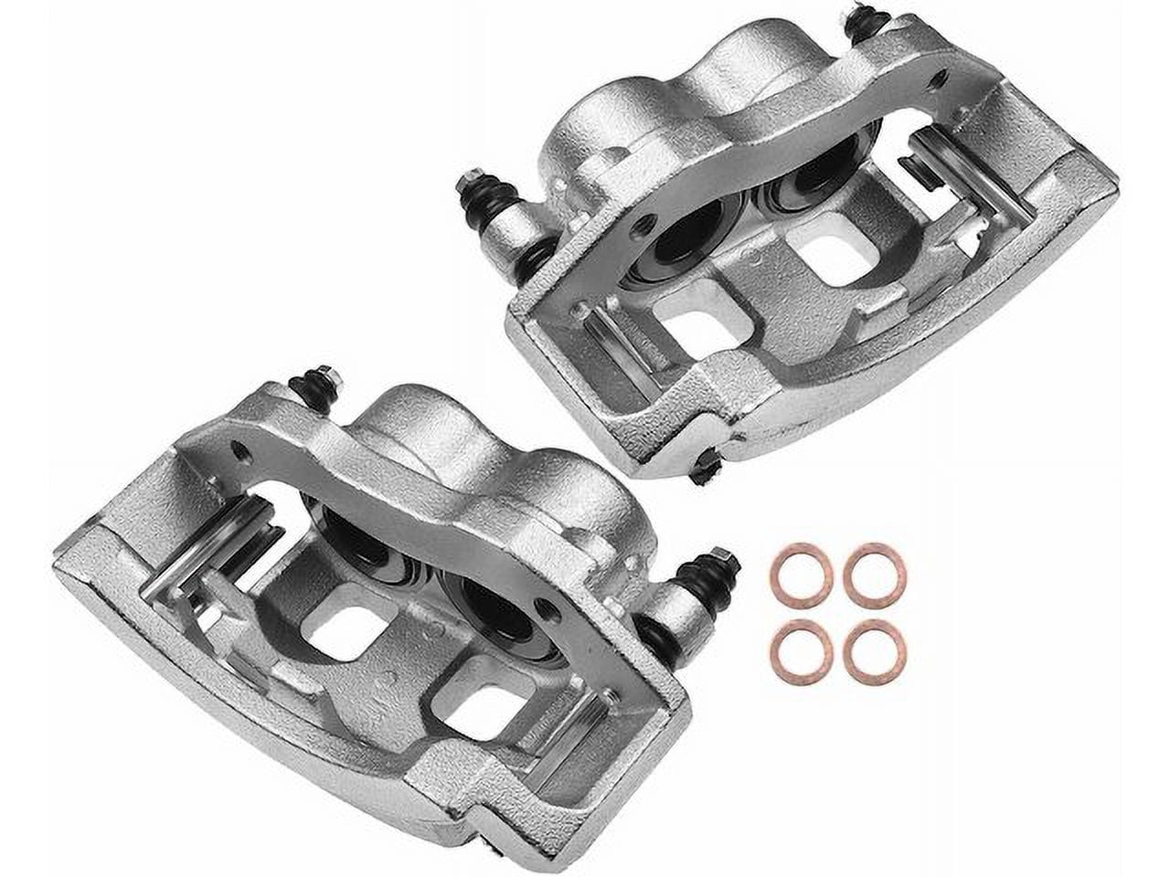 Brake Caliper Set 2 - Compatible with 2000 - 2001 Dodge Ram 1500 ...