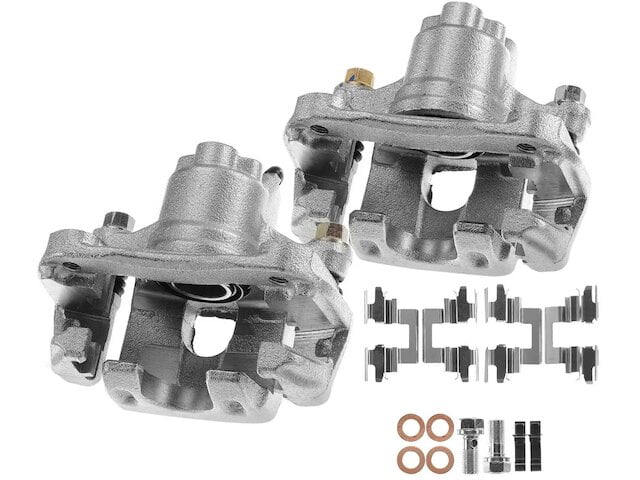 Brake Caliper Set 2 - Compatible with 2002 - 2006 Toyota Camry Sedan ...