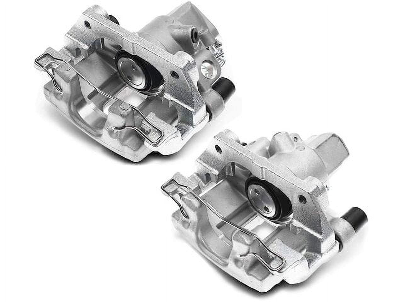 Brake Caliper Set 2 - Compatible with 2004 - 2008 Mazda 3 2.3L 4 ...
